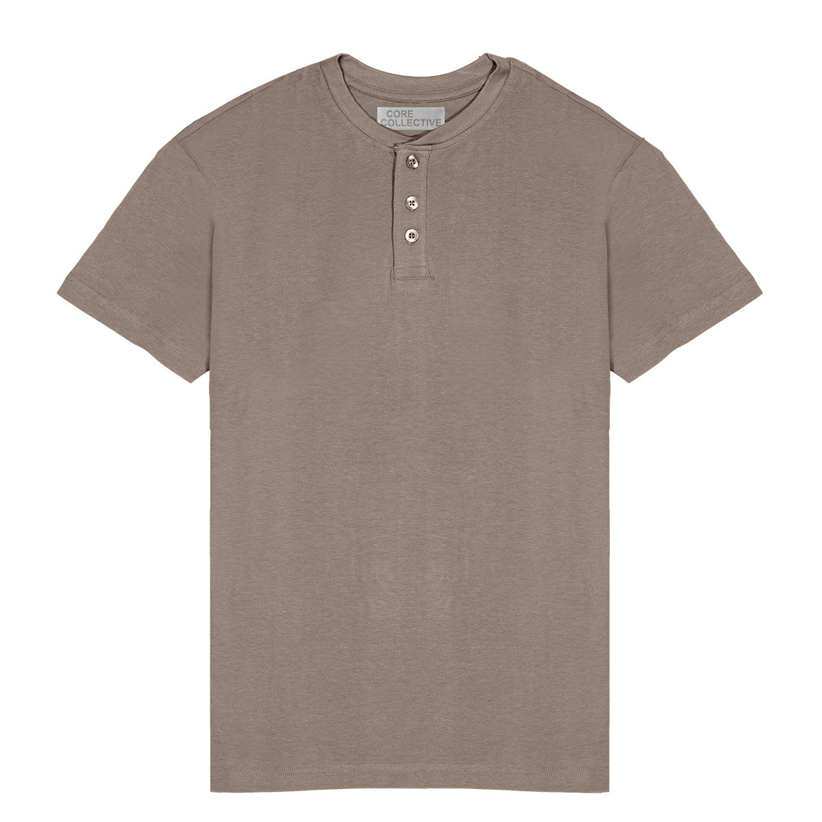 CORE COLLECTIVE PRIME LUXURY CLASSIC HENLEY SS TEE – Fashion Hub Club
