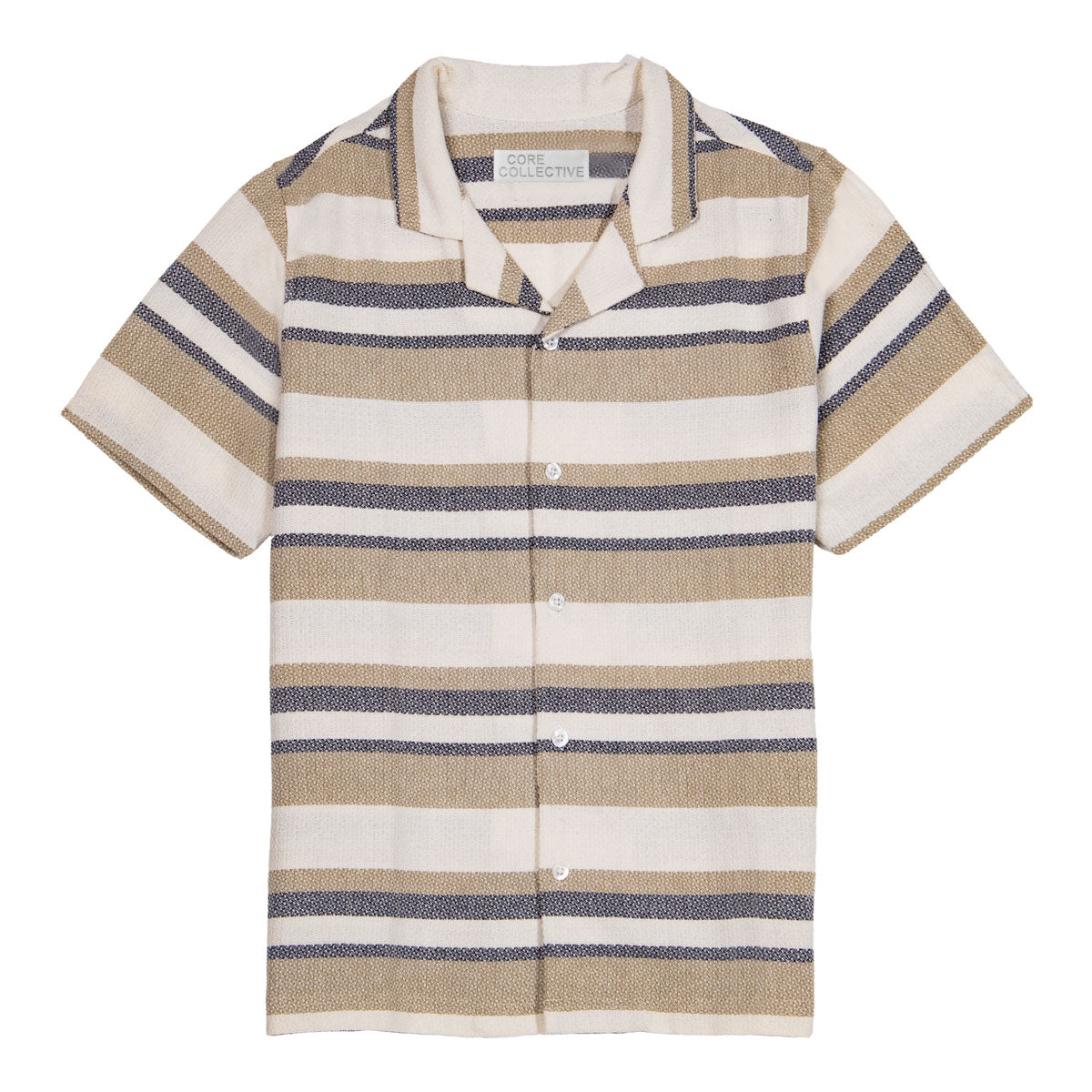 CORE COLLECTIVE GRUNGE BUTTON DOWN SS WOVEN SHIRT – Fashion Hub Club